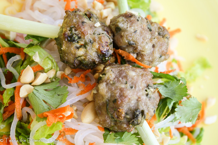 Roasted Vietnamese Meatballs