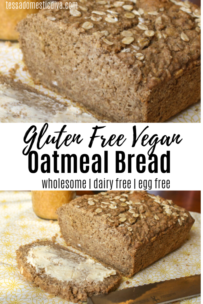 Gluten Free Oatmeal Bread